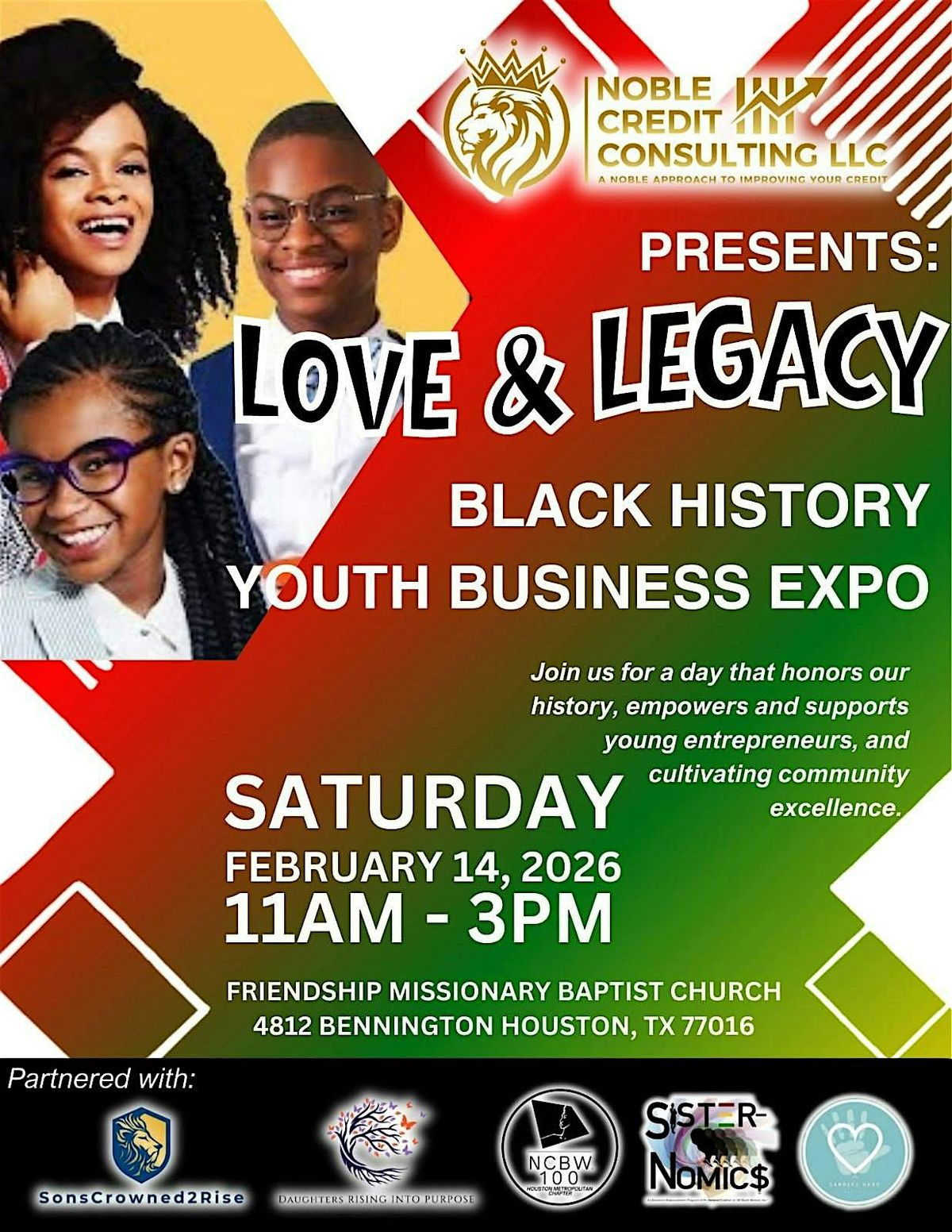 Love and Legacy - Black History Youth Business Expo at Friendship ...