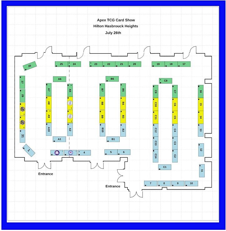 Apex TCG Show: Card Show - Hasbrouck Heights, NJ at Hilton Hasbrouck ...