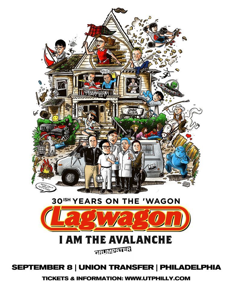 Lagwagon - 30ish Anniversary Tour - Union Transfer (support: I Am The ...