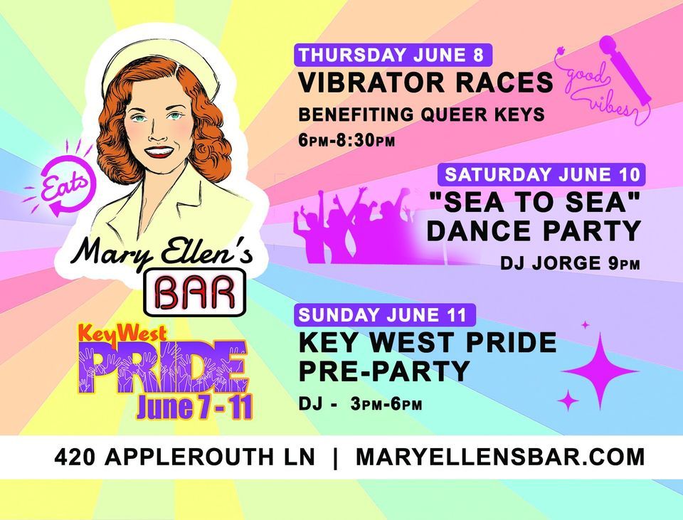 PRIDE PRE-PARTY at Mary Ellens! | Mary Ellen's Bar and Kitchen, Key ...