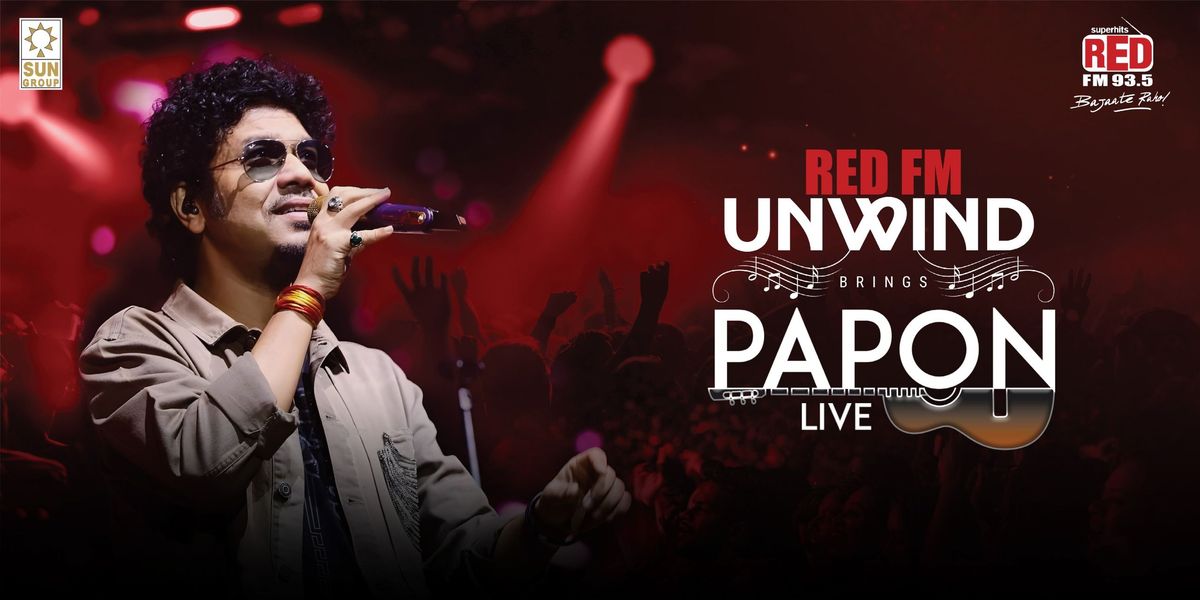 Red FM Unwind Papon Live Bhopal at MPT DDX Drive In Cinema: Bhopal on 16th November, 2025