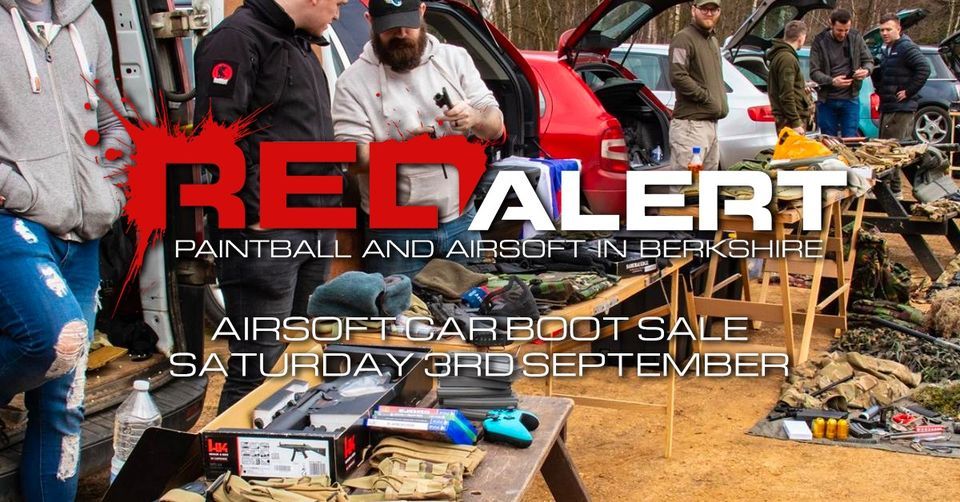 Red Alert Airsoft Car Boot 3rd September at Red Alert Paintball ...