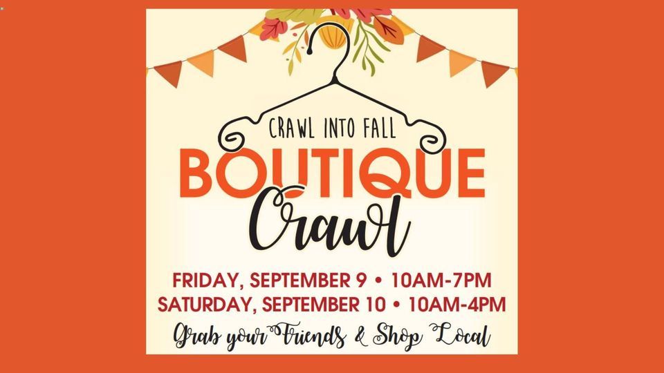 Crawl into Fall - Boutique Crawl at Elizabeth City Nc 27909 on 9th September, 2022