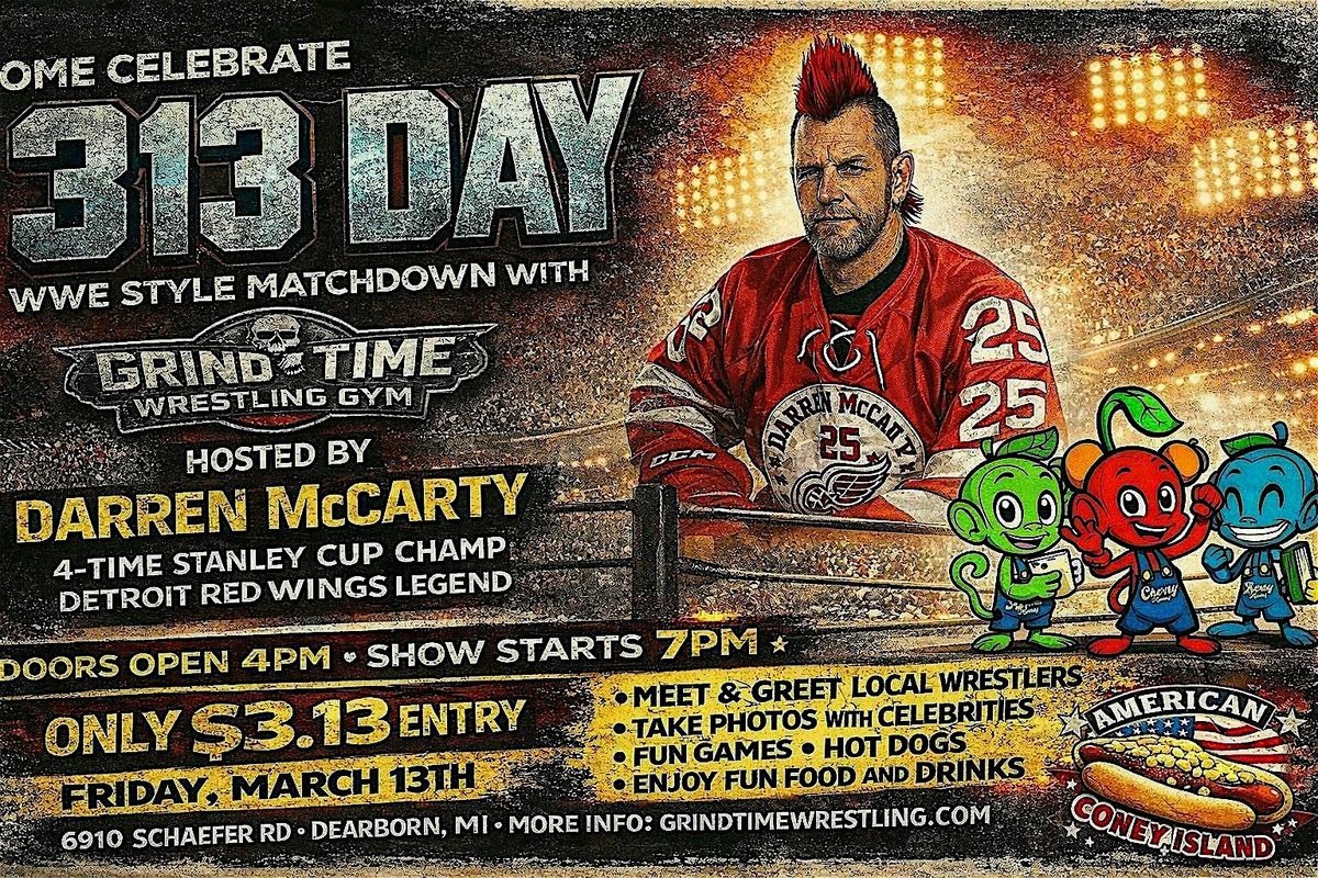 313 Day WWE-Style Matchdown With Grind Time Wrestling Gym at 6910 ...