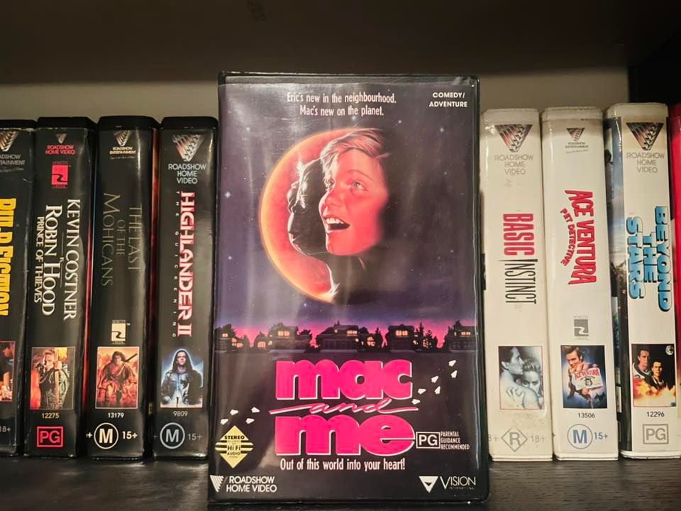 The VHS Fleapit: Mac and Me (1988) | 1989 Arcade Bar, Sydney, NSW ...
