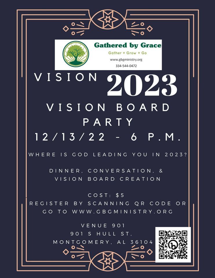 Vision 2023: Dinner, Conversation, & Vision Board Creation at Venue 901 ...