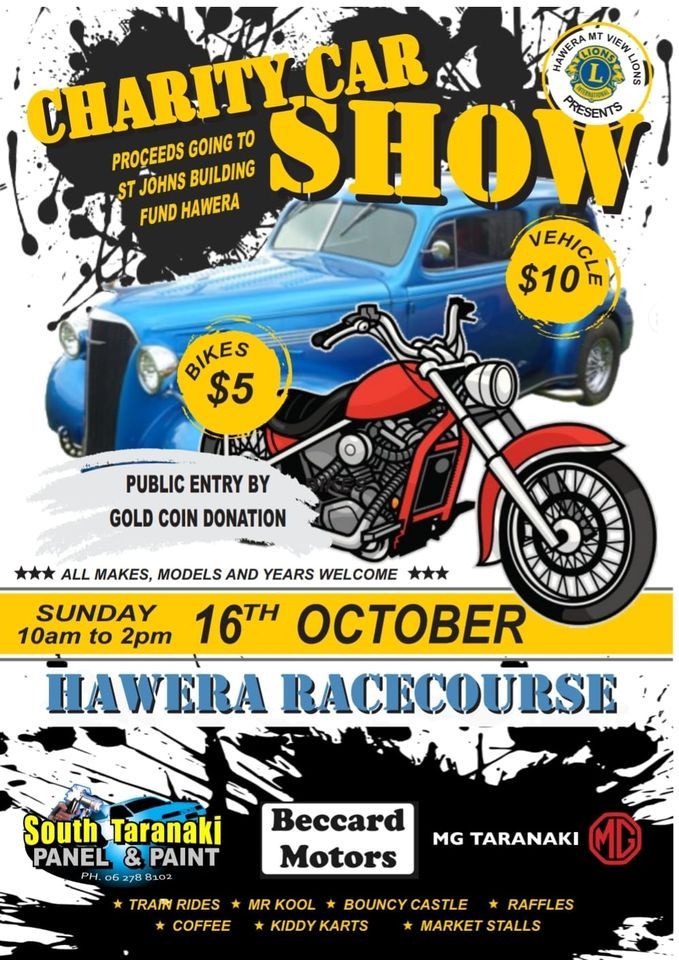 Hawera Mt View Lionss Event | Hawera Racecourse, Palmerston North, MW ...