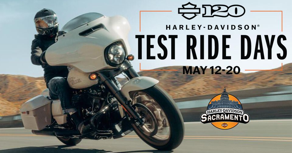 Harley-Davidson Test Ride Days at Harley-Davidson of Sacramento on 17th ...