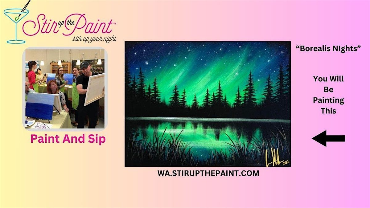 West Seattle Paint and Sip Event (Wine Included) Stir Up The Paint at ...