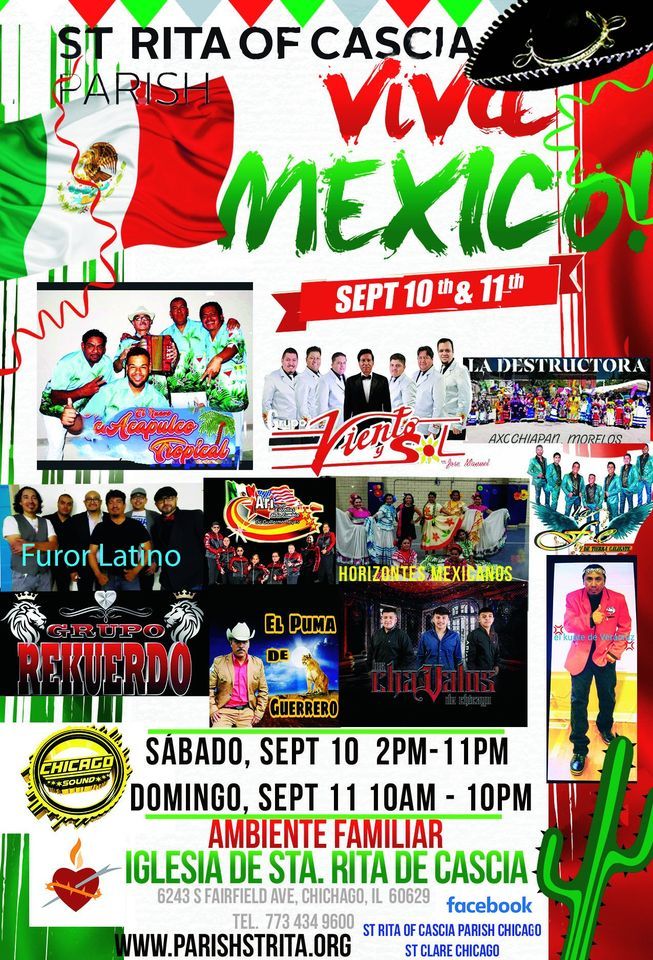 Fiesta Mexicana 2022 at st. Rita Church at St. Rita of Cascia Parish ...
