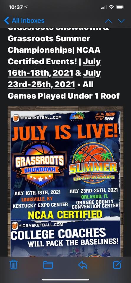 Grassroots Showcase | Louisville, Kentucky | July 17 to July 18