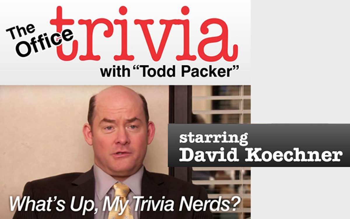 David Koechner - The Office Trivia with Todd Packer at Funny Bone ...