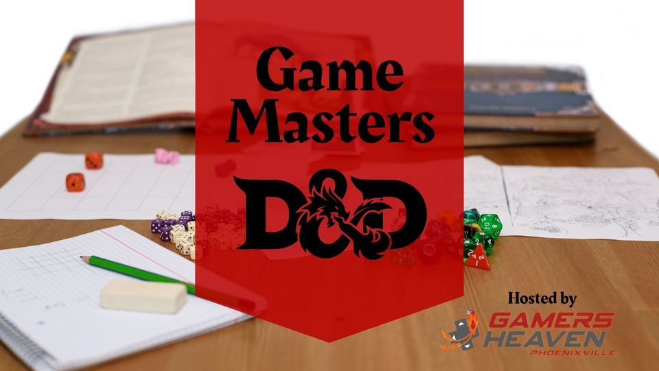 Game Masters (Monsters of the Week) Mar 26th - Apr 30th | Gamers Heaven ...