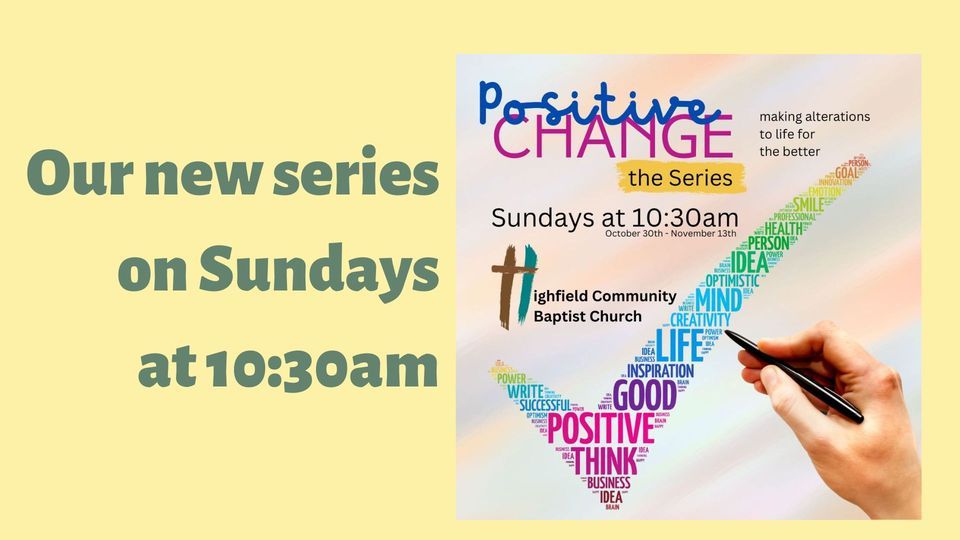 Life Link Sunday Service | Highfield Community Baptist Church, Rushden ...