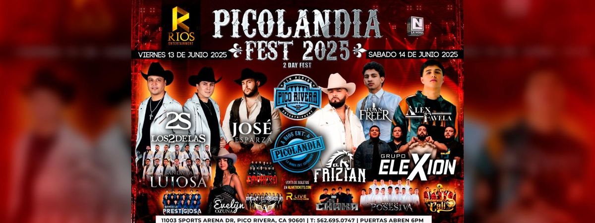 PICOLANDIA FEST 2025 at Pico Rivera Sports Arena on 13th June, 2025
