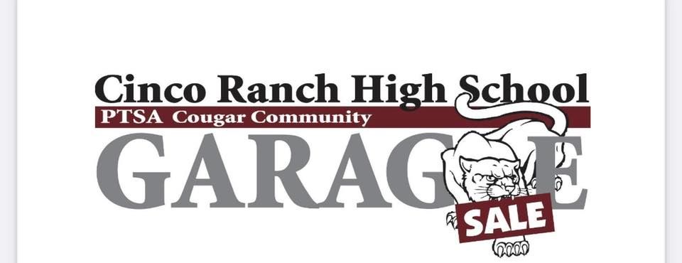 Garage Sale, Community PTSA Program at Cinco Ranch High School PTSA, Katy on 22nd October, 2022
