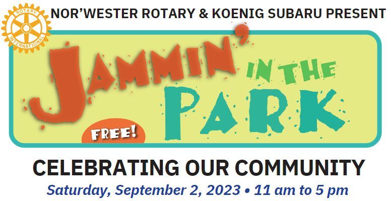 Jammin in the Park at Port Angeles on 2nd September, 2023