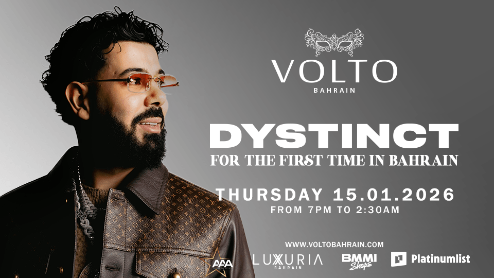 Dystinct live in Volto, Bahrain at Volto Restaurant & Lounge, Bahrain ...