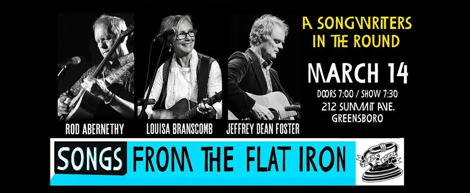 Rod Abernethy, Louisa Branscomb and Jeffrey Dean Foster at The Flat ...