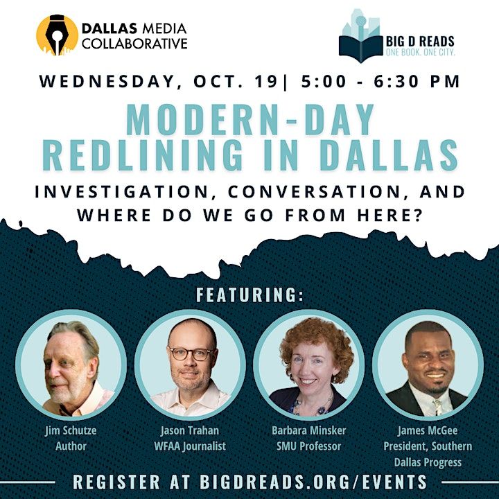 Dallas Media Collaborative x Big D Reads: Modern-day Redlining in ...