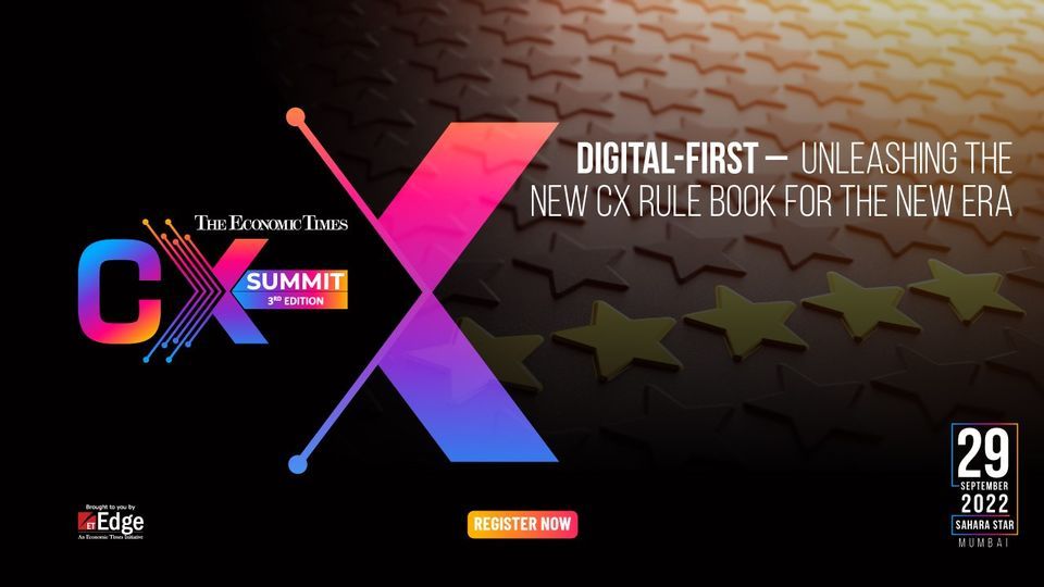 The Economic Times CX Summit 2022 | Sahara Star, Mira-bhayandar, MH | September 29, 2022