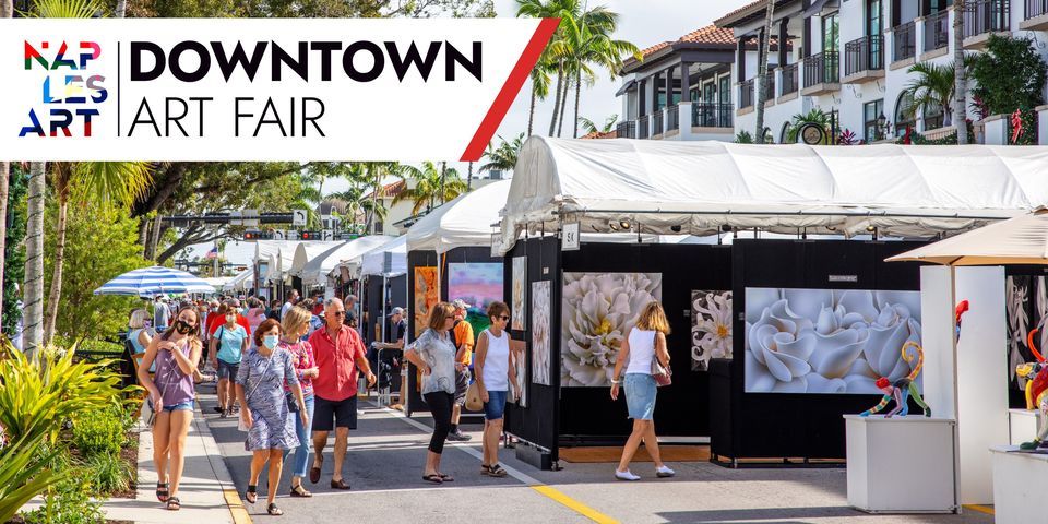 Naples Art Downtown Art Fair at 5th Avenue South, Naples on 25th March ...