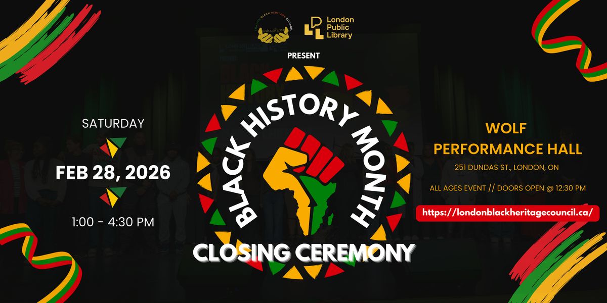 Black History Month Closing Ceremony 2026 at Wolf Performance Hall ...