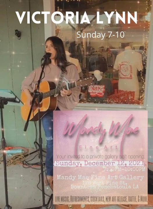 Mandy Mae Fine Arts Soft Opening at 128 W Pine St, Ponchatoula, LA ...
