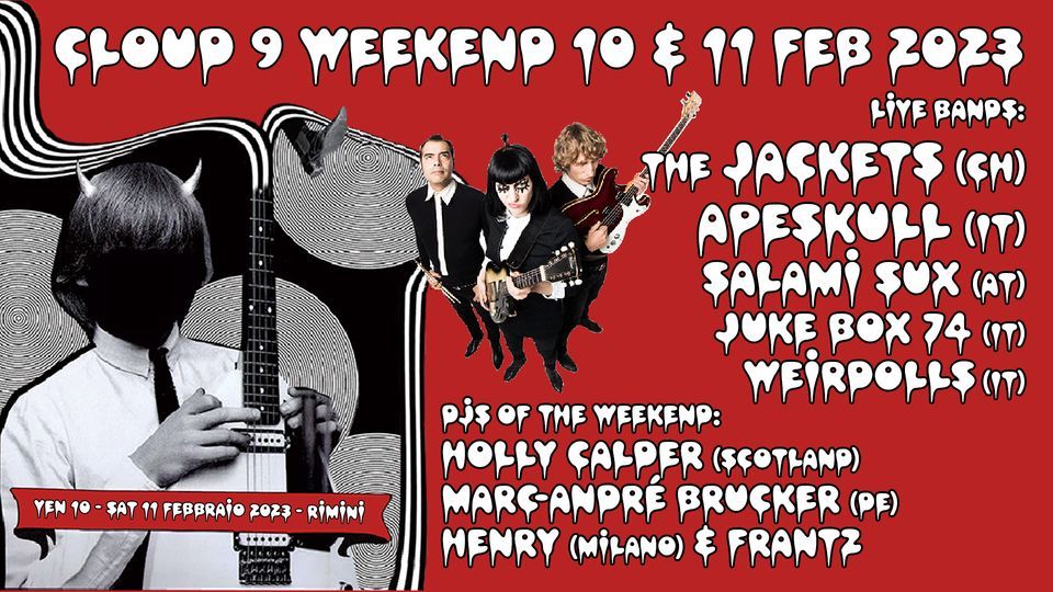 Cloud 9 Weekender | Life Club Rimini | February 10 to February 12