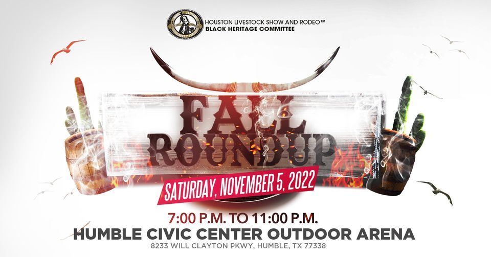 Black Heritage Committee Fall Roundup at Humble Civic Center on 5th November, 2022