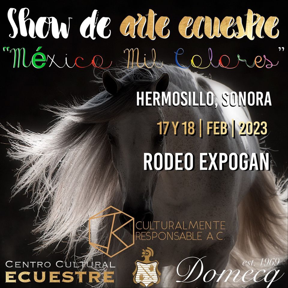 Show de arte ecuestre México Mil Colores en Hermosillo Sonora at ...