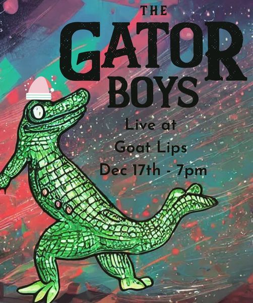 Its Beginning to Look like Christmas Gator time at the Goat! | Goat ...