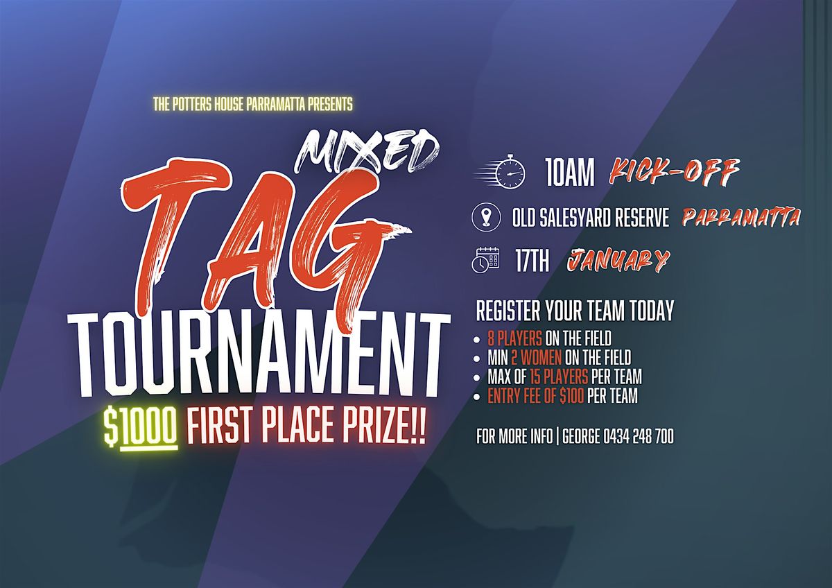 Mixed Oztag Tournament at Old Saleyards Reserve, North Parramatta on ...