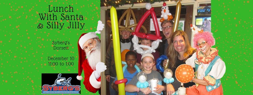 Santa and Silly Jilly at Sybergs Dorsett at Syberg's (Dorsett ...