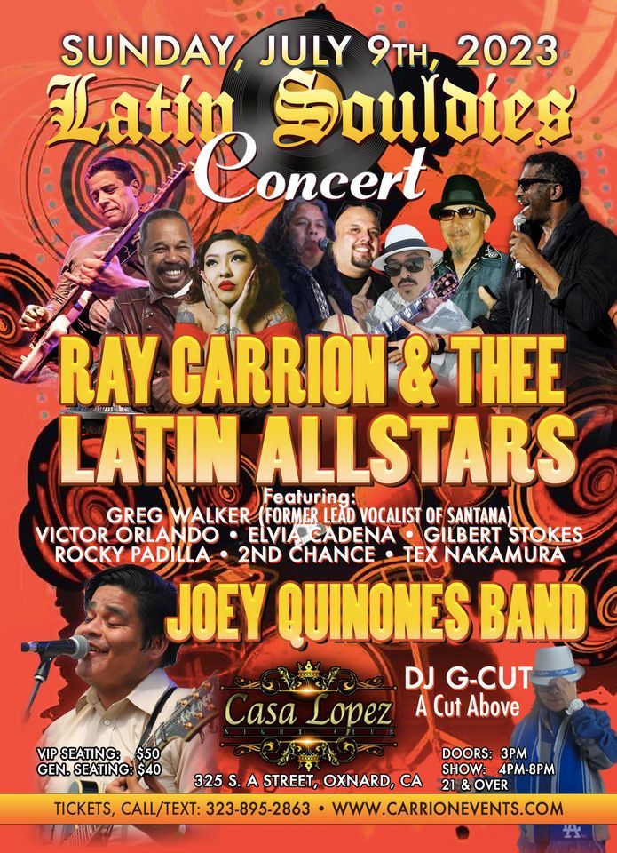 Joey Quinones Band Ray Carrion Tex Nakamura Elvia Cadena Gilbert Stokes ...