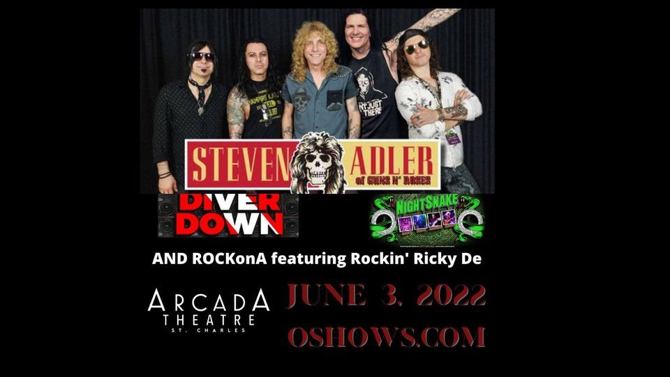 Steven Adler (of Guns N Roses), Diver Down (Van Halen), Nightsnake ...