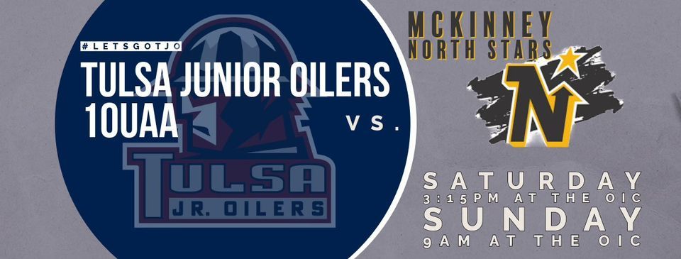 TJO 10UAA vs. the McKinney North Stars! at Oilers Ice Center, Tulsa on ...