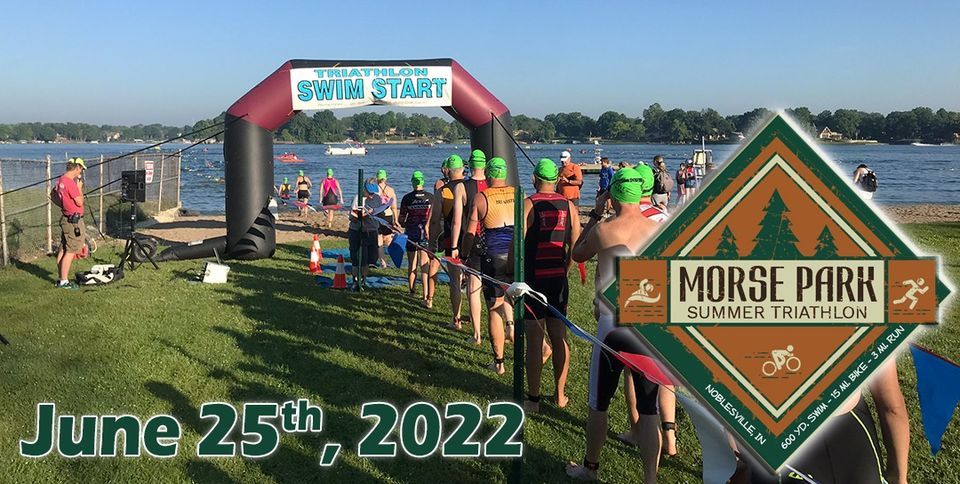 Morse Park Triathlon at Morse Beach, Hamilton County, Noblesville on ...
