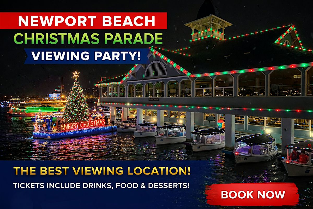 Newport Beach Christmas Boat Parade Viewing Party from the Balboa ...