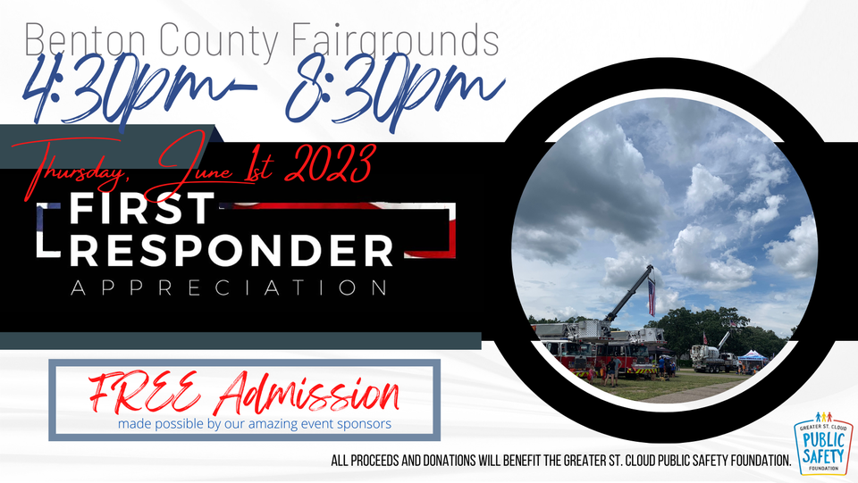 First Responder Appreciation Event at Benton County Fair MN, Sauk ...