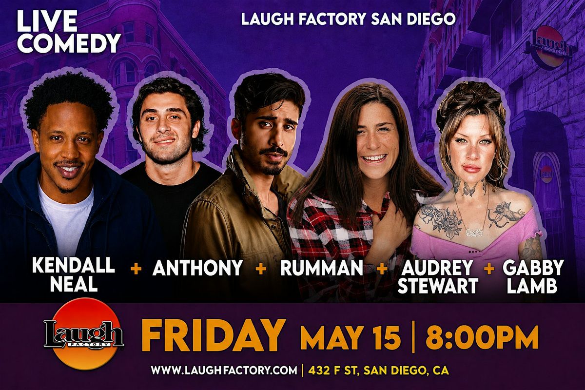 Anthony + Rumman & Friends Comedy Show @ Laugh Factory at The Laugh ...