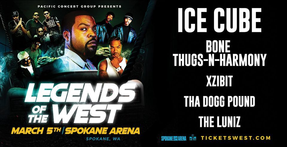 Legends of the West Tour starring ICE CUBE | Spokane Arena | March 5, 2023