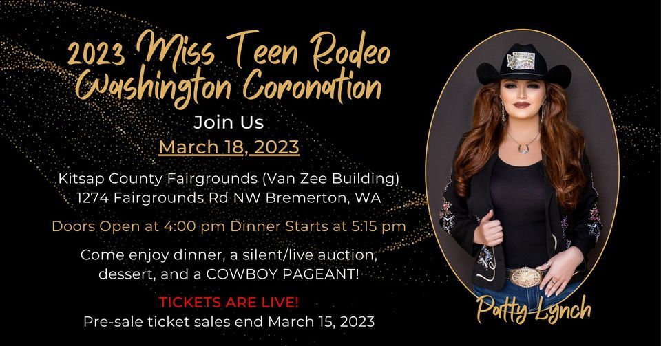 2023 Miss Teen Rodeo Washington Coronation at Kitsap County Fairgrounds ...