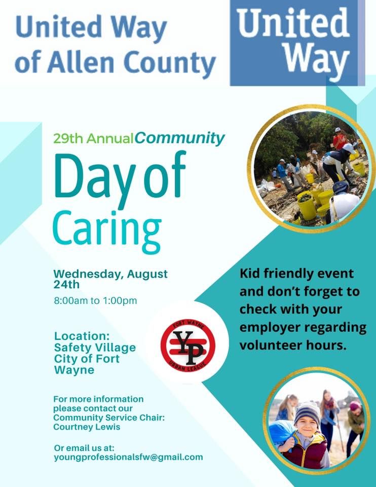 United Way Day of Caring at Safety Village, Fort Wayne on 24th August, 2022
