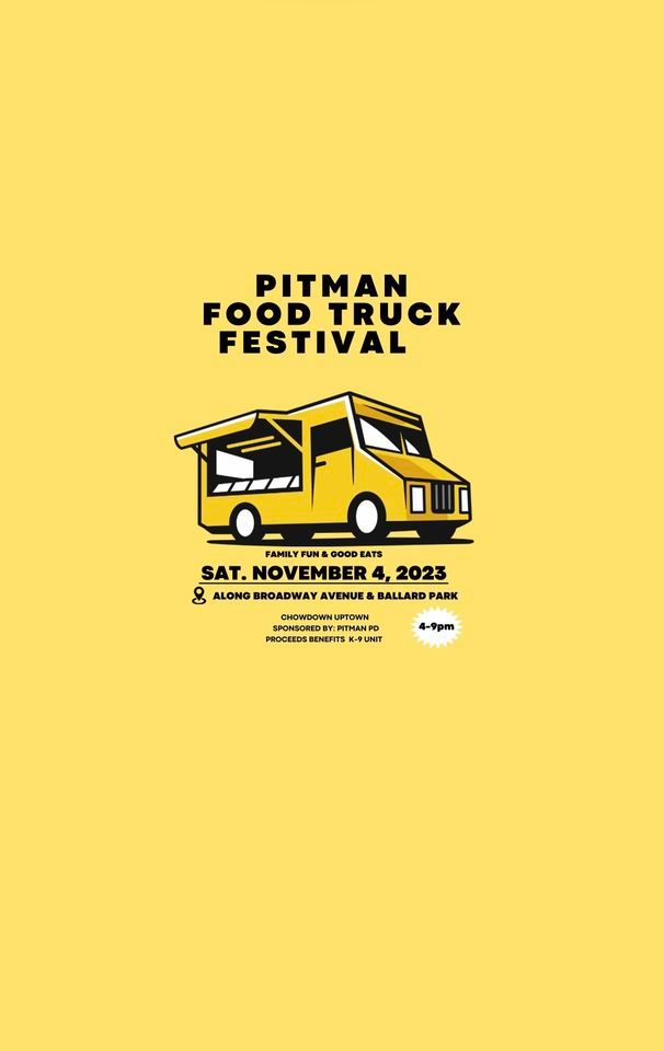 8th Annual Pitman Food Truck Fest at Ballard Park, Pitman on 4th ...