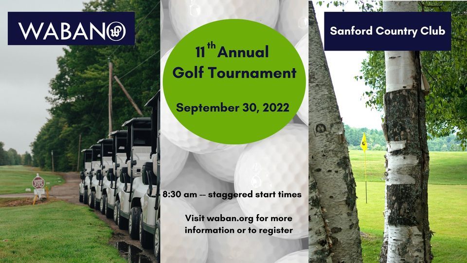 Golf 2022 - Wabans 11th annual golf tournament at Sanford Country Club ...