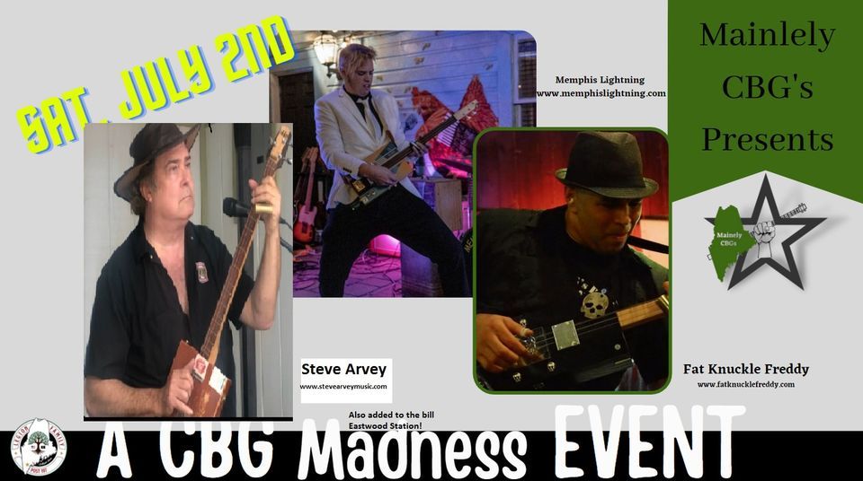 Cigar Box Guitar (CBG) Madness Event featuring Memphis Lightning! at ...