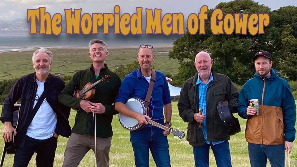 Folk rock music with The Worried Men of Gower, Park Inn, Mumbles, 7 ...