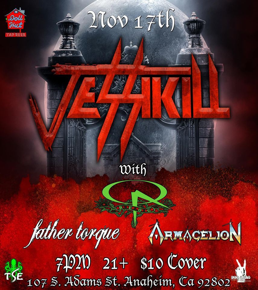 Jessikill w/ REOG, Armagelion and Father Torque | Doll Hut, Anaheim, CA ...