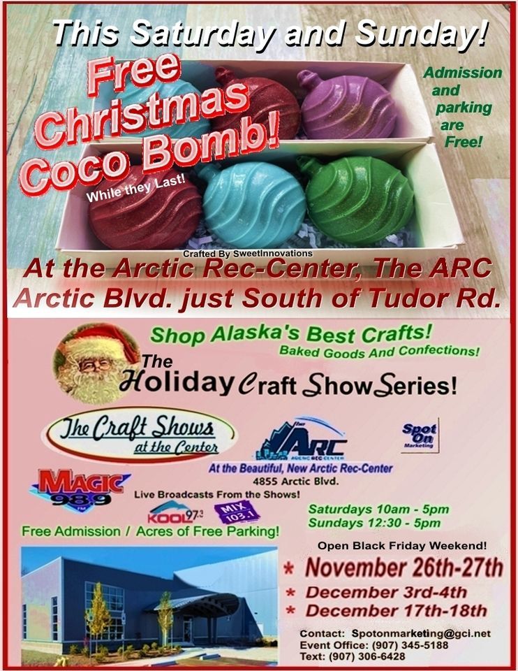 The Holiday Craft Show Series | The Arctic Rec Center, Anchorage, AK ...